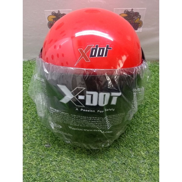 HELMET XDOT 💯 ORIGINAL SIZE 60 + VISOR SMOKE CONDITION NEW X-DOT HELMET ...