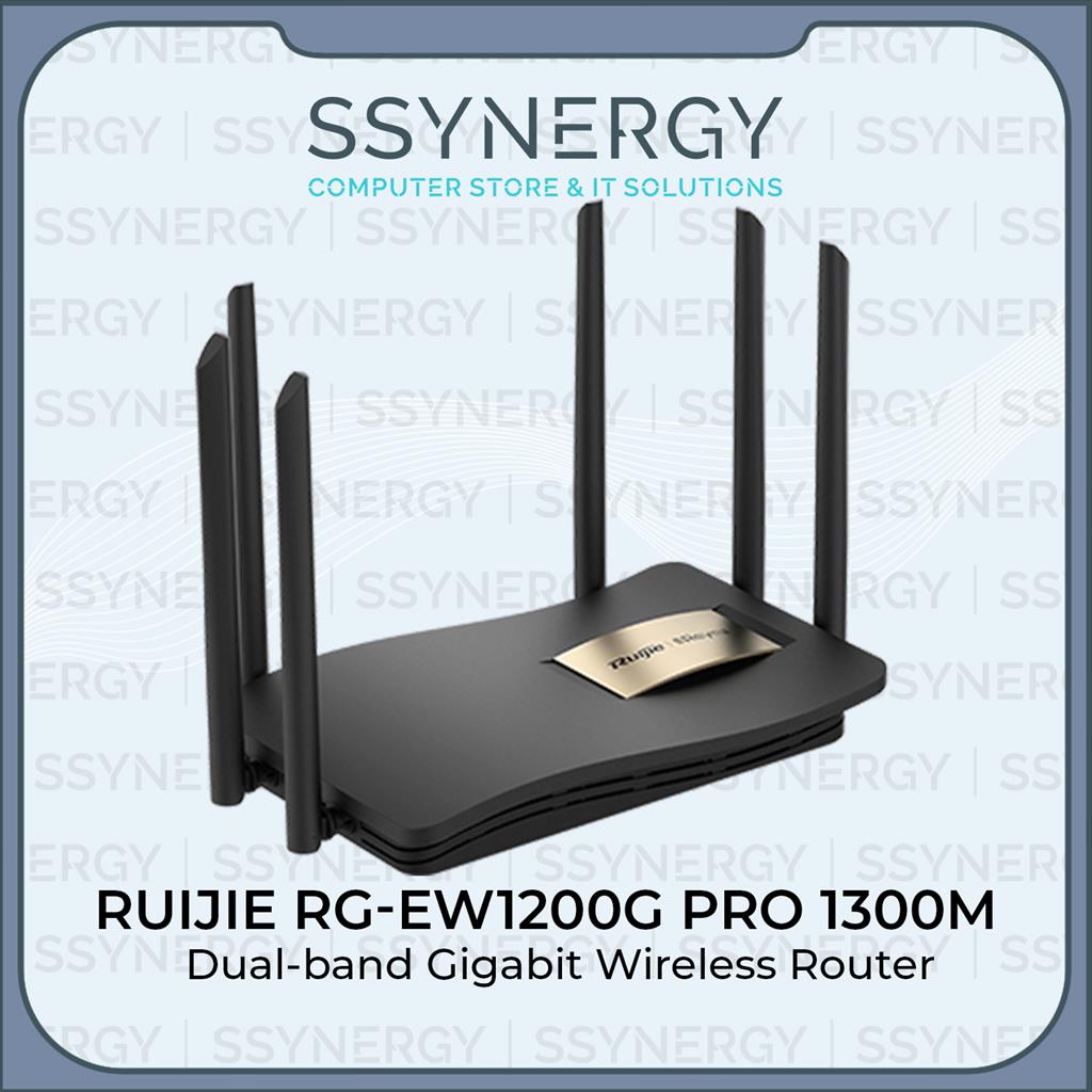 Ruijie RG-EW1200G PRO 1300M Dual-band Gigabit Wireless Router | Shopee ...