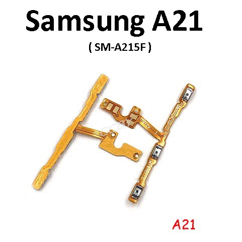 Samsung Galaxy A21 ( SM-A215 ) Power On Off Volume Up Down Flex Cable ...