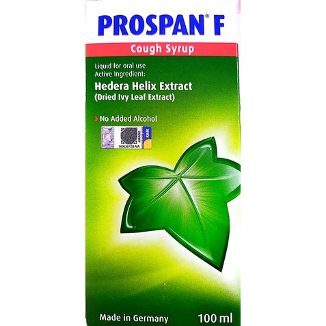 *Exp 02/2025* Prospan F (With Menthol) | Prospan Cough Syrup 100ml ...