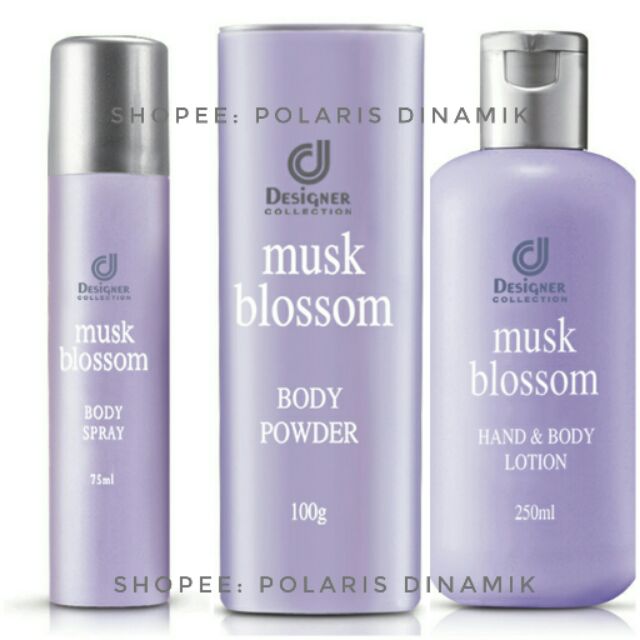 Cosway Musk Blossom body spray, hand body lotion, body powder and ...