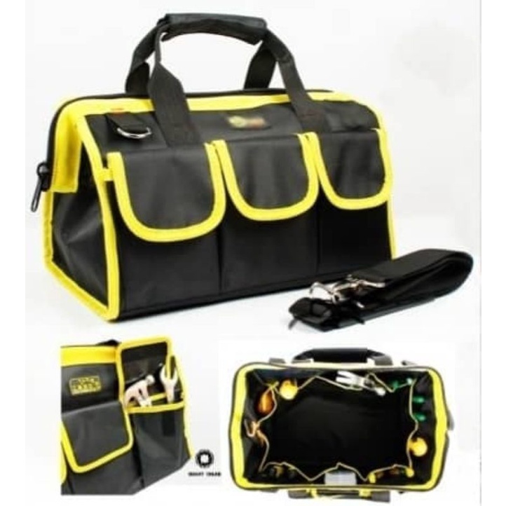 ( Ready Stock ) 18" HEAVY DUTY WATERPROOF HARDWARE TOOL BAG STORAGE ...