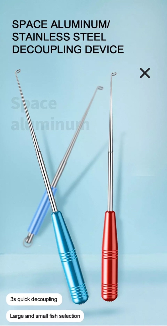 OPA-Fish Hook Remover Stainless Steel Safety Fishing Hook Extractor ...