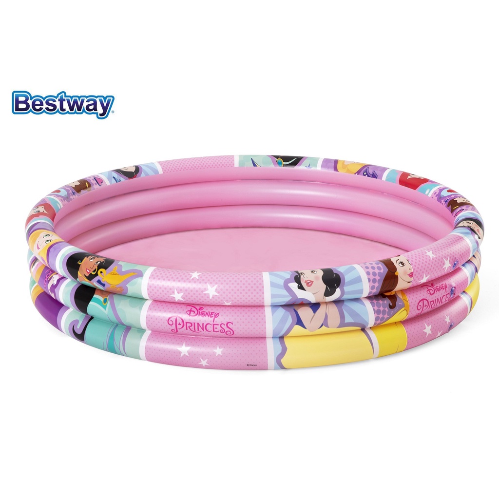 BESTWAY INFLATABLE DISNEY PRINCESS / HOTWHEELS 3-RING KIDS AND FAMILY ...