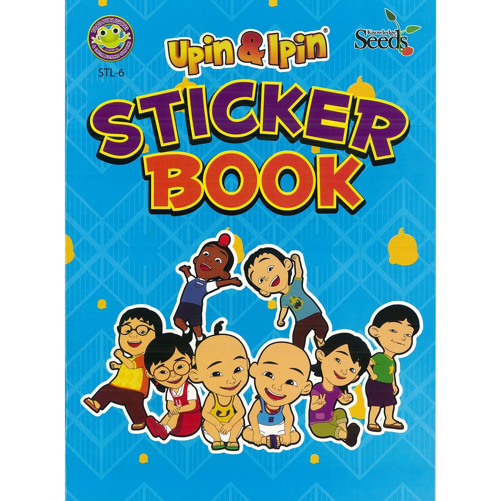 UPIN & IPIN STICKER BOOK STL - SERIES 6-7 - Buku Pelekat - Pre School ...