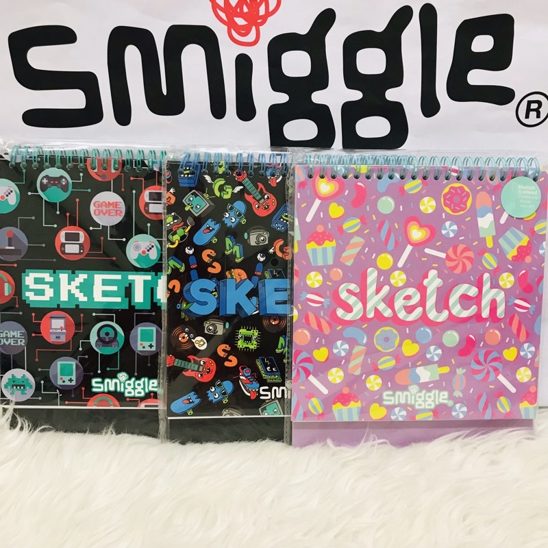 💯Authentic💥 Smiggle 💥Idea Sketch Book | Shopee Malaysia