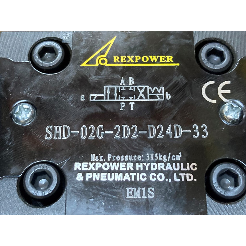 Rexpower Solenoid Operated Directional Valves SHD-02G-2D2-D24D-33 DV24 ...