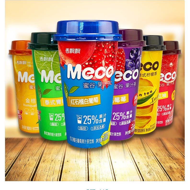 🔥Local Ready Stock🔥MECO FRUIT JUICE TEA 香飘飘 果汁茶 | Shopee Malaysia