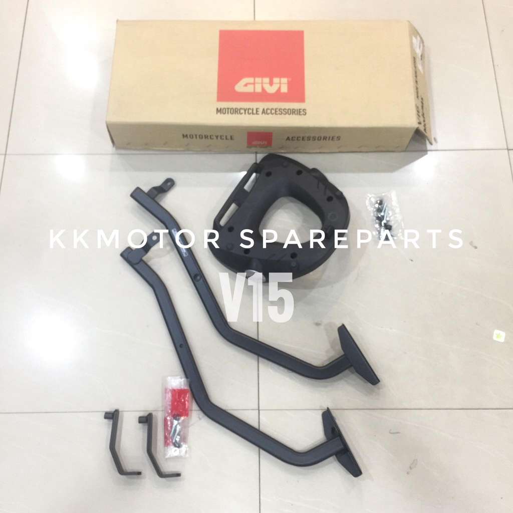 [HRV] MODENAS V15 MDN V15 MONORACK-J GIVI HEAVY DUTY RACK ORIGINAL GIVI 100% | Shopee Malaysia