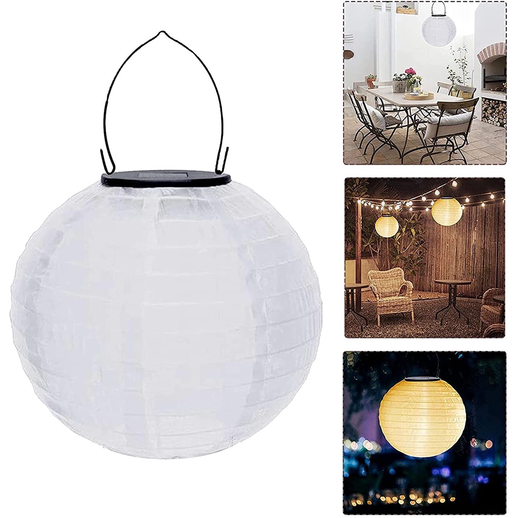 8 Inch 6 Outdoor Garden Decoration Solar Lantern TX5H LED Lampion Light ...