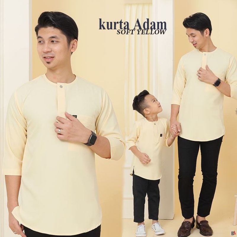 KURTA ADAM TELUK BELANGA LENGAN PENDEK TIGA SUKU | KURTA KANAK KANAK ...