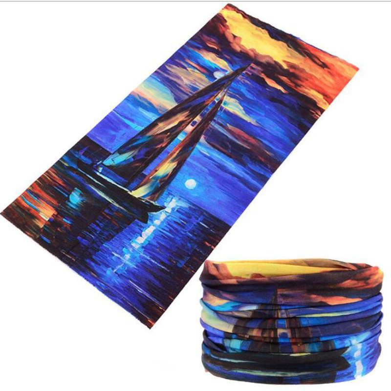 Bandana Scarf Balaclava Head Cover Penutup Muka Buff Rider Sarung ...