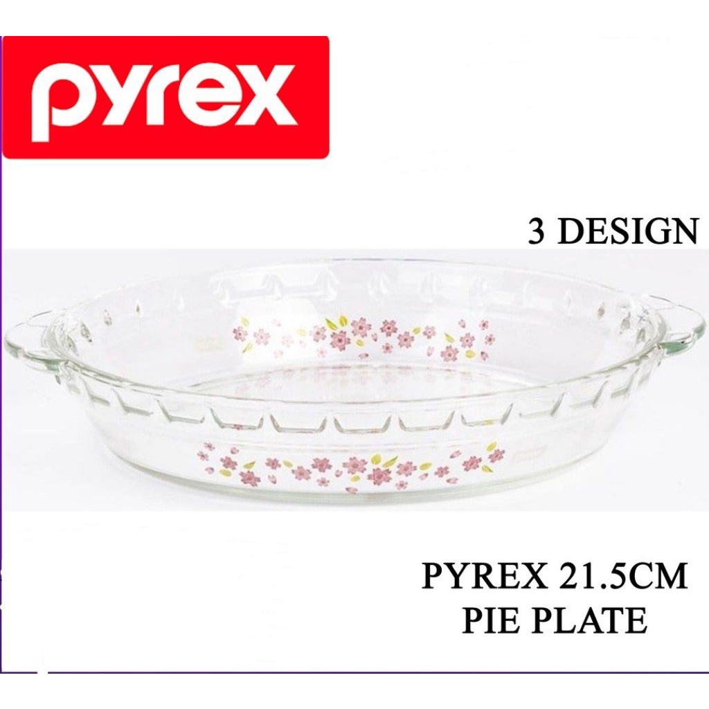 {CHEAPEST PRICE} Pyrex Pie Plate 21.5CM | Country Rose/Sakura/Provence ...