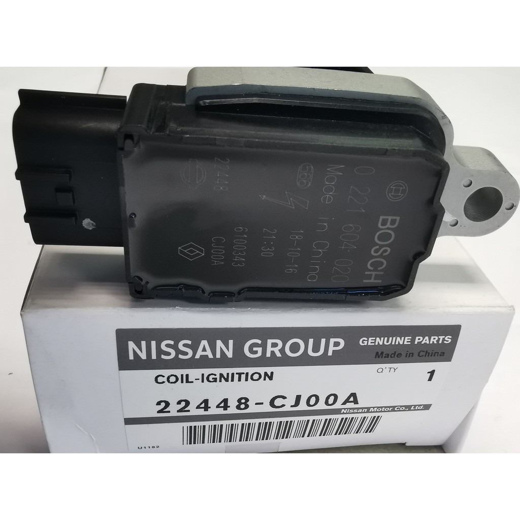22448-CJ00A NISSAN ORIGINAL IGNITION PLUG COIL( LIVINA L10 , SYLPHY G11 ...