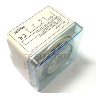 SCHNEIDER CCT15101 24 HOURS TIMER SWITCH WITH RESERVE DIN RAIL TYPE ...