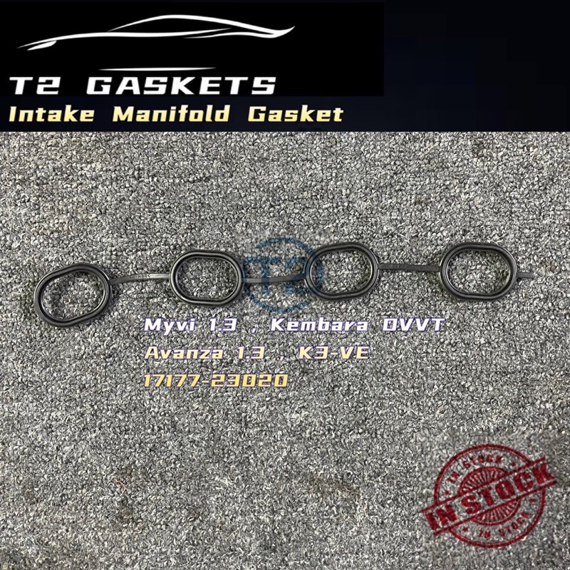 Perodua Intake Manifold Gasket Myvi 1.3, Kembara DVVT, Avanza 1.3 K3-VE ...