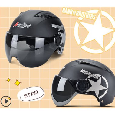 Andes 1 / 2 Head High Quality Helmet | Shopee Malaysia