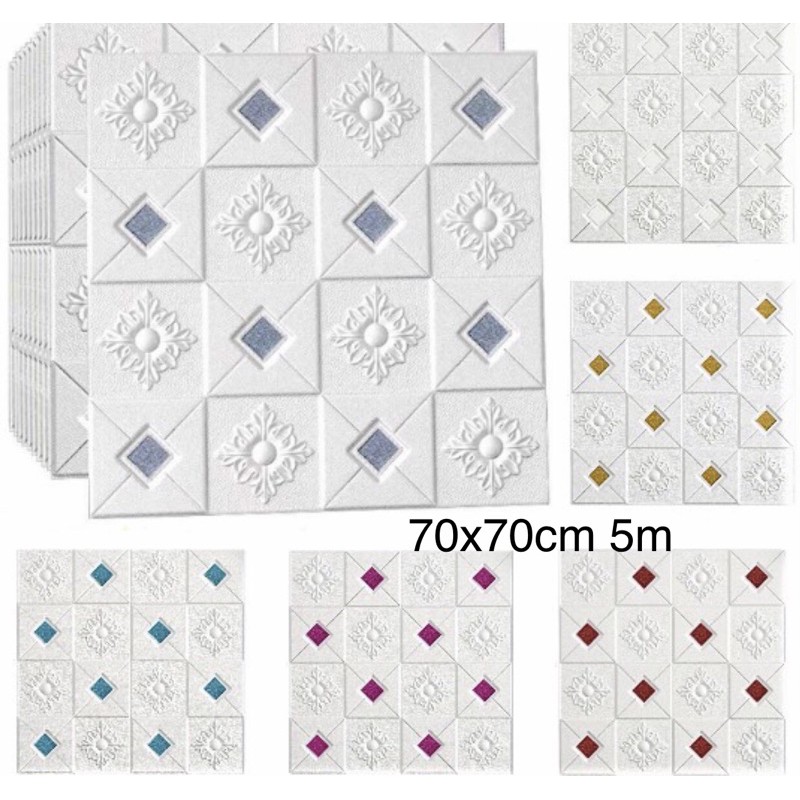 Classic Batik Foam wallpaper/Foam wallpaper | Shopee Malaysia