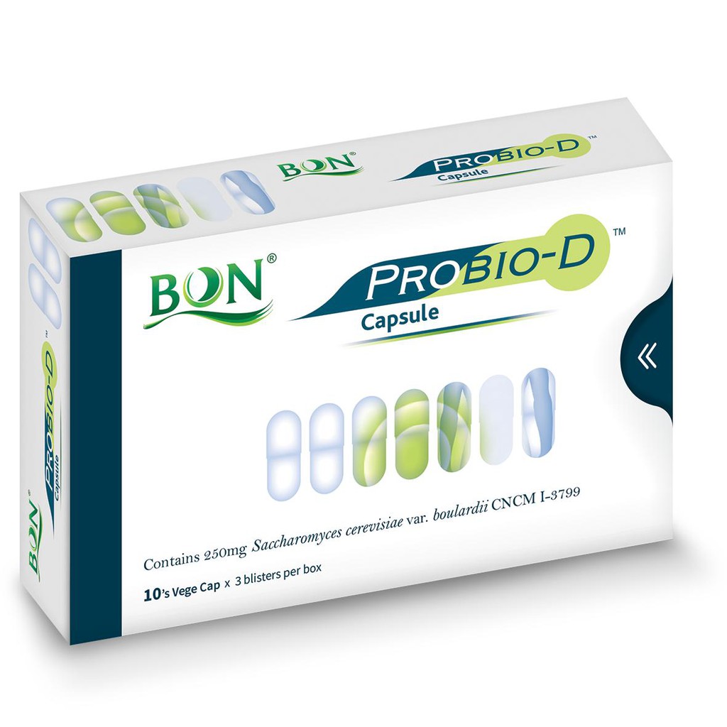 Bon ProBio-D Capsule 10's Vegecap x 3 blister per box | Shopee Malaysia