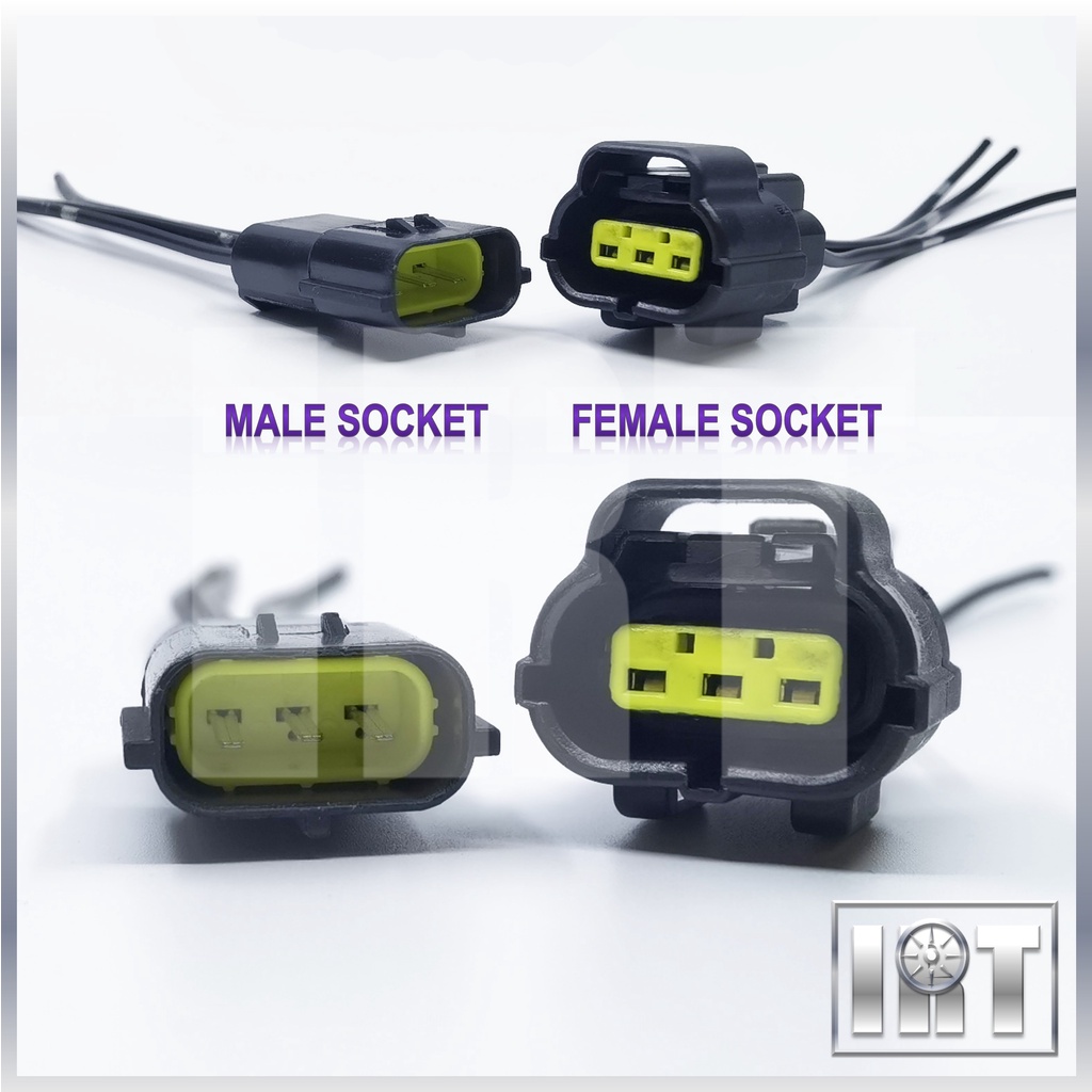 3 Pin MAP Sensor Socket Kelisa Kenari Viva Myvi 1.0 Kancil Perodua L2 ...