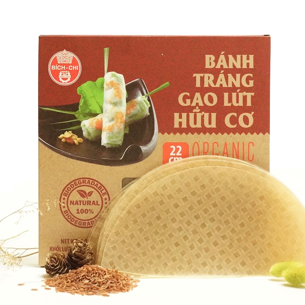 Bich Chi Organic Brown Rice Paper 200g | Shopee Malaysia
