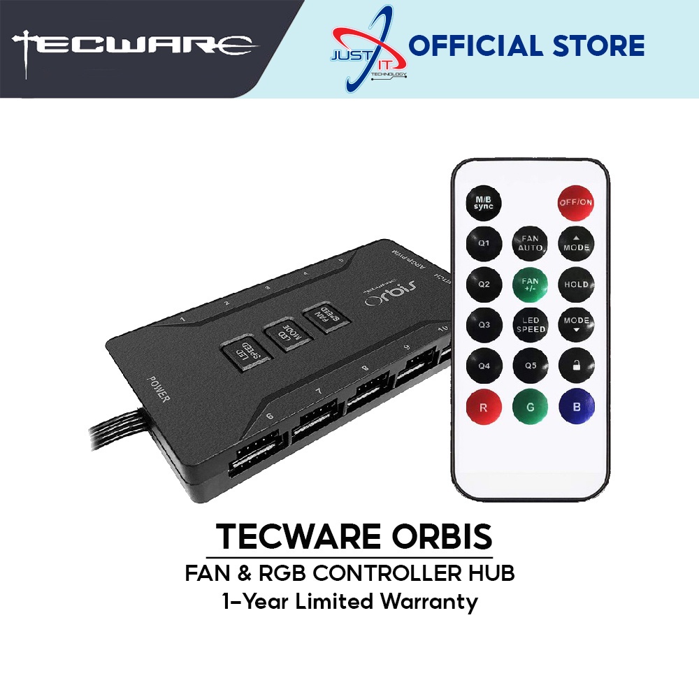 Tecware Orbis Controller + Fan Hub | Shopee Malaysia