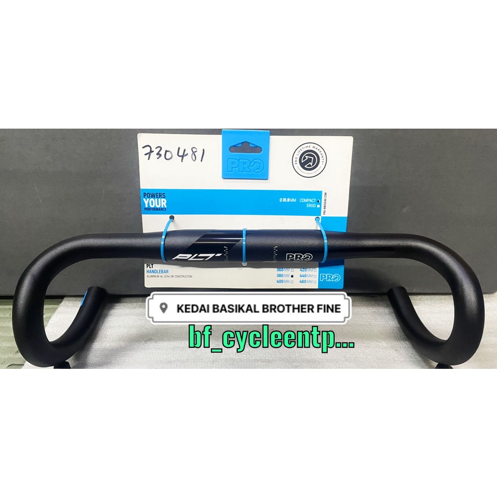 PRO PLT COMPACT ALLOY HANDLEBAR 380MM / 400MM | Shopee Malaysia