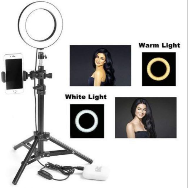 RING LIGHT FULL SET(BLACK EDITION) | Shopee Malaysia
