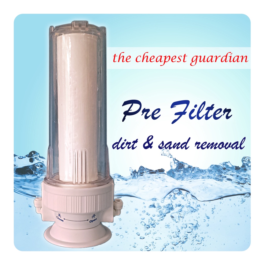 Pre filter water filter#Penapis Air #sediment dirt and sand removal #1 ...