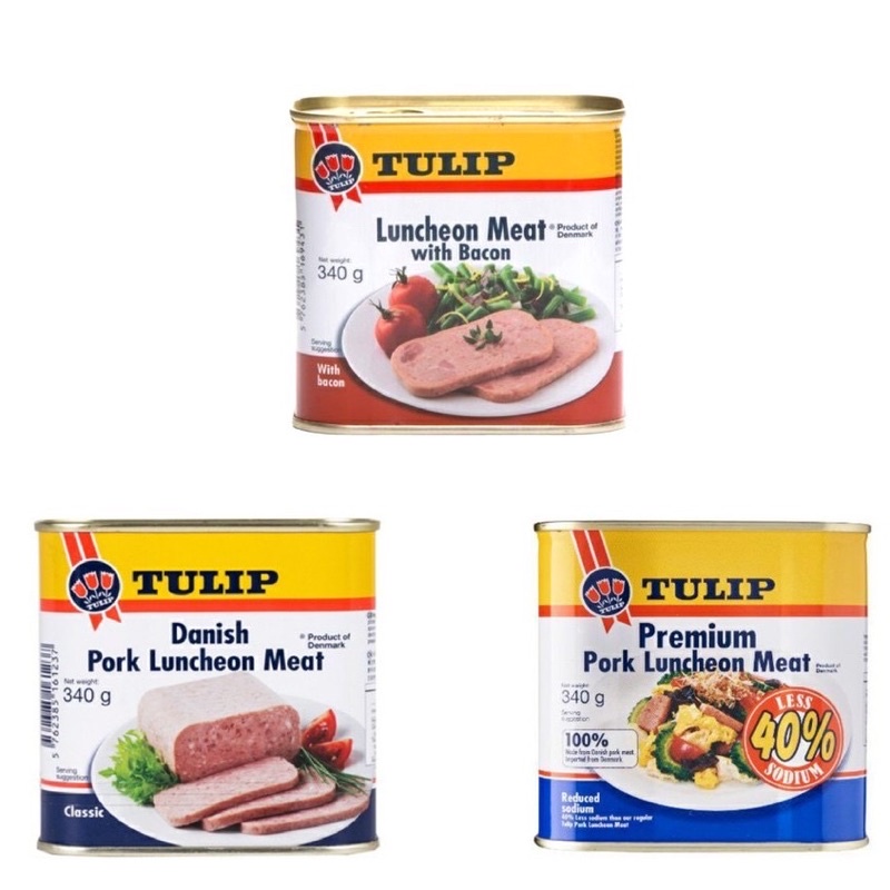 Tulip Pork Luncheon Meat 340g (Tulip牛餐肉）(Meat/Bacon/Lee-Sodium ...
