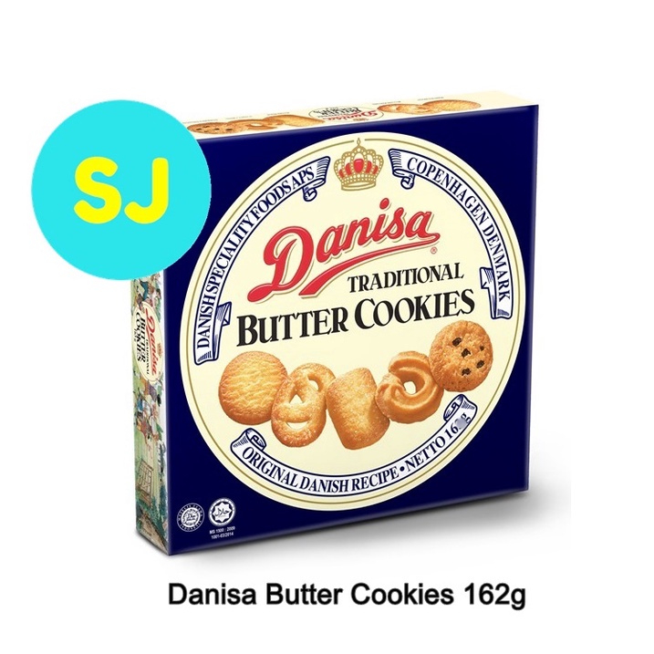 Danisa Traditional Butter Cookies 162g (Box) | Shopee Malaysia