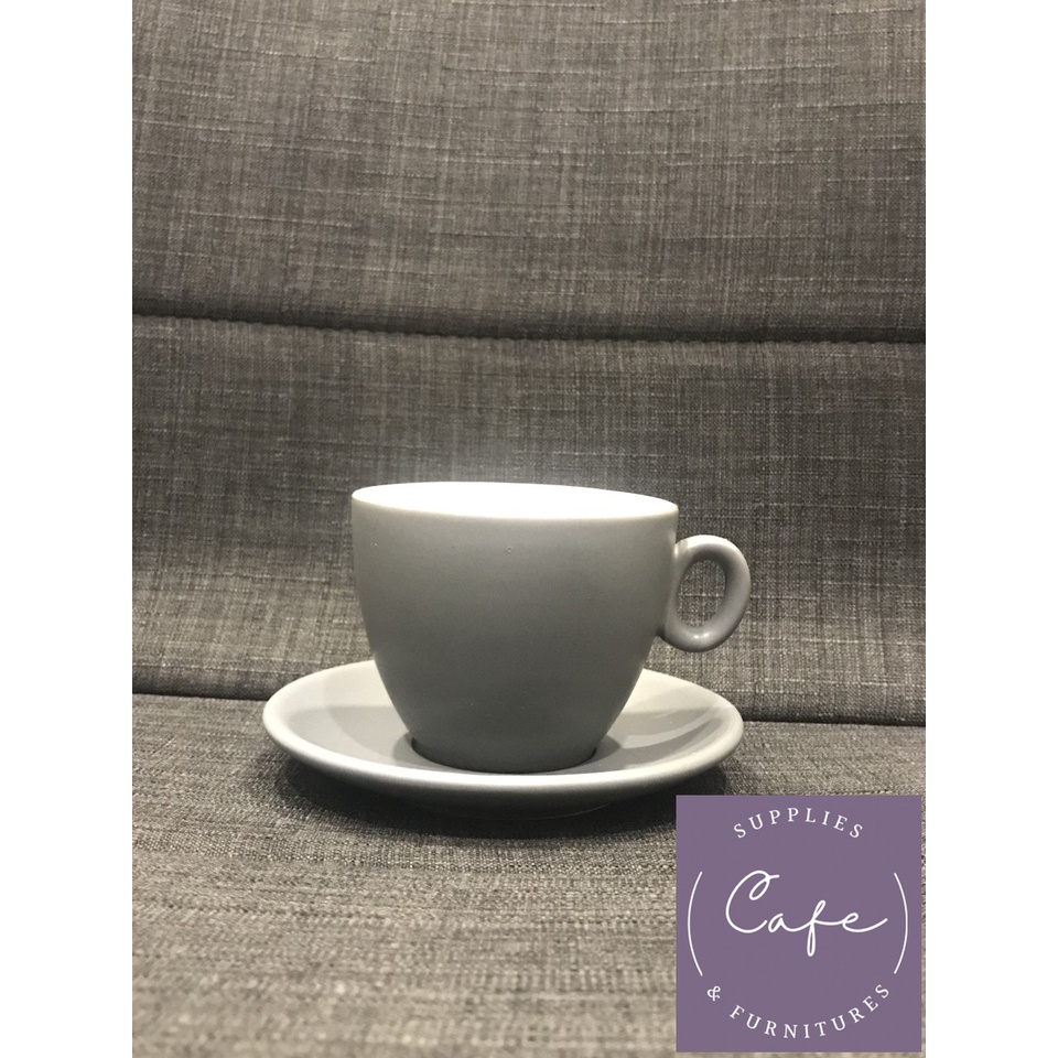 Coffee Cup/Cerabon Latte Cup with saucer 210ml ID7.5cm x OD9cm x H 7 ...