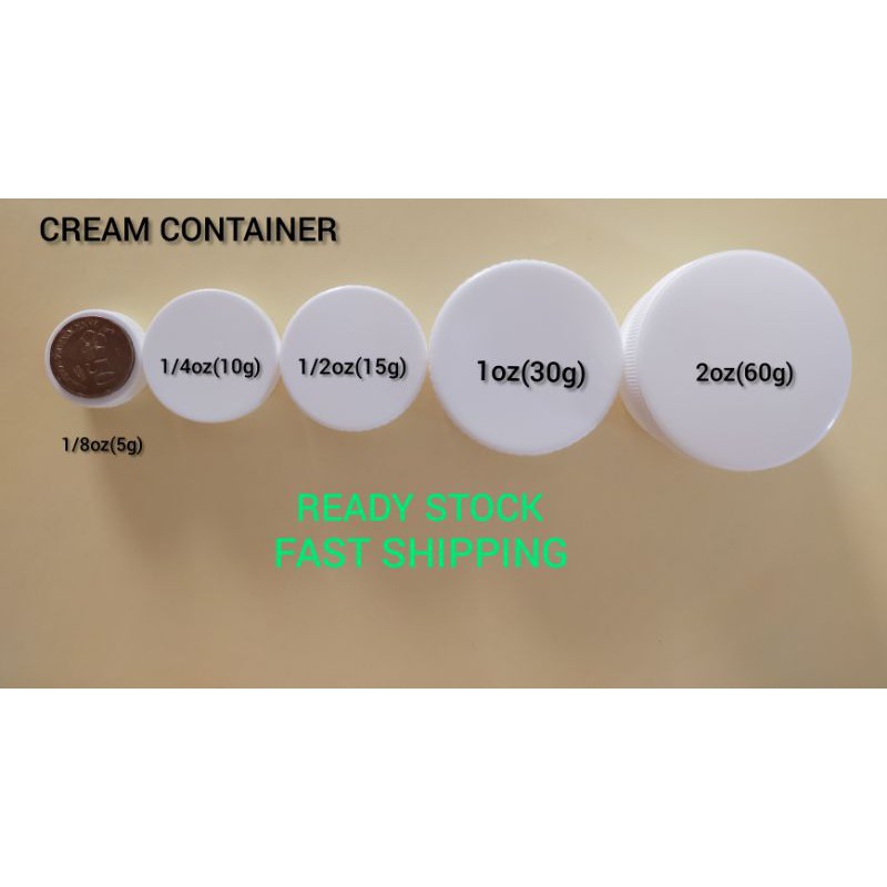 144pcs per set, CREAM CONTAINER / OINTMENT BOX / BEKAS TESTER KRIM, 5g ...