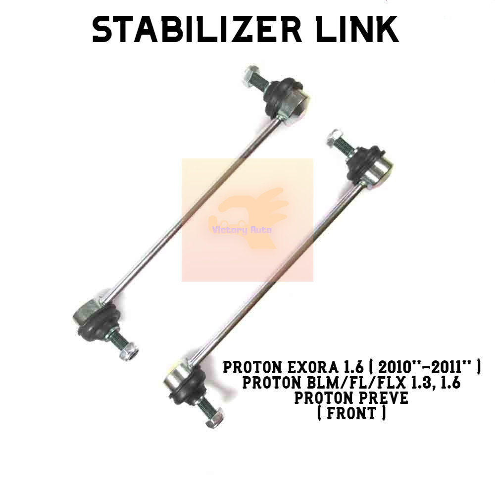STABILIZER LINK ABSORBER LINK FRONT PROTON EXORA 1.6 SAGA BLM FL FLX ...