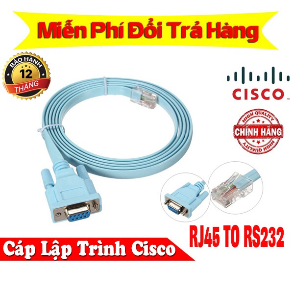 Premium CISCO- Console RJ45 to RS232 Programming Cable | Shopee Malaysia