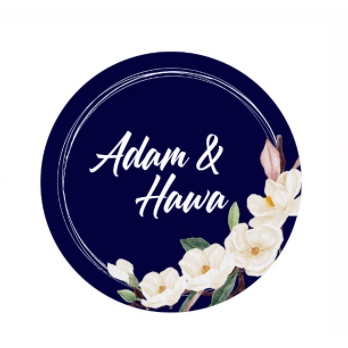 [READY STOCK] Sticker Kahwin / Doorgift / Goodies Sticker - Label 3cm ...