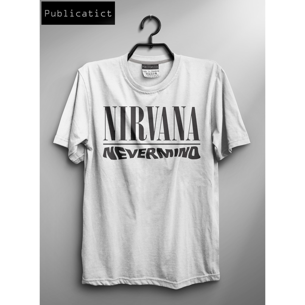 Nirvana - Nevermind Word [White] | Shopee Malaysia