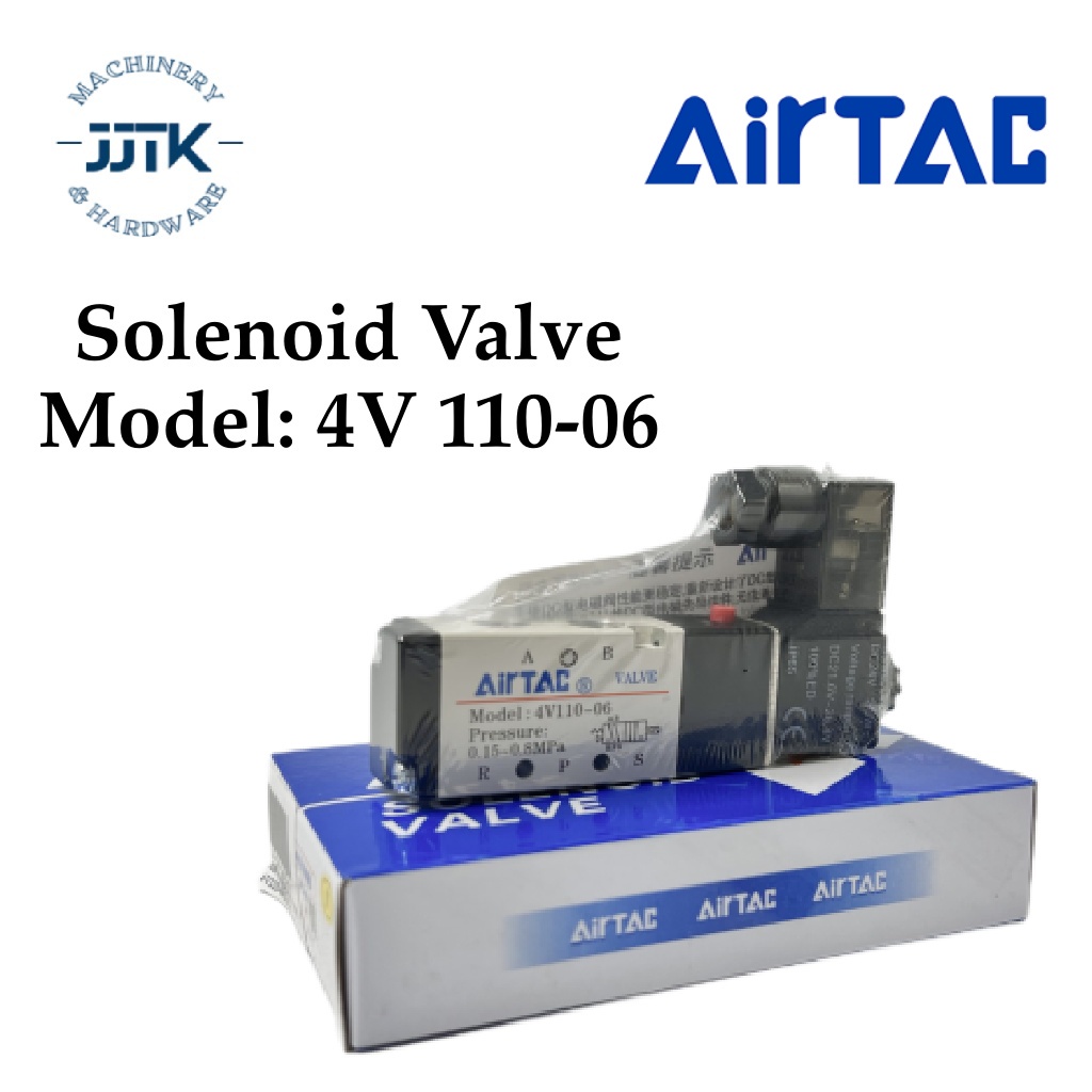 AirTAC Pneumatic Solenoid Valve 4V110-06 (5/2WAY) | Shopee Malaysia