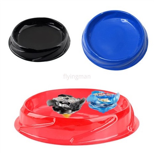 Black/Red/Blue Beyblade Stadium Plastic Battle Top Plate Combat Disk ...