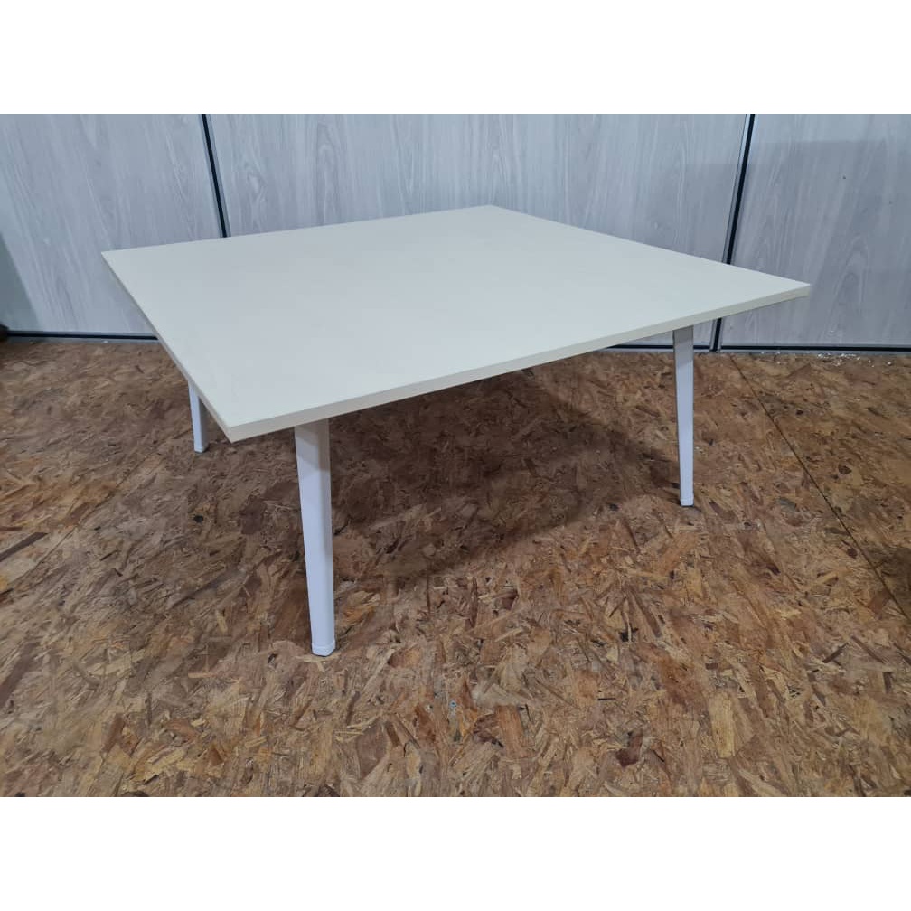 80cm x 80cm Waterproof Metal Leg Coffee Table Dining Table Writing ...
