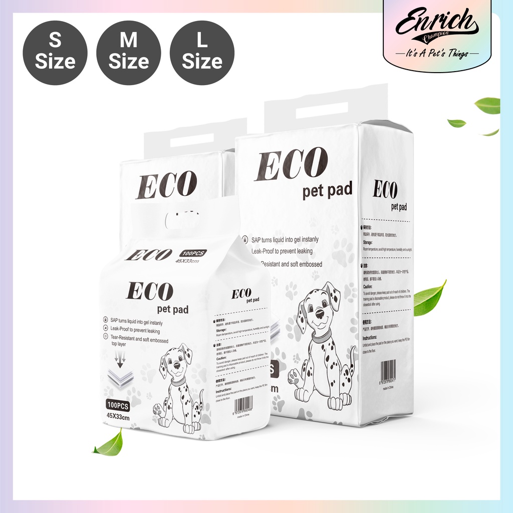 ECO pet pad Pet Sheet / Wee Wee Pad / Training Pad | Shopee Malaysia