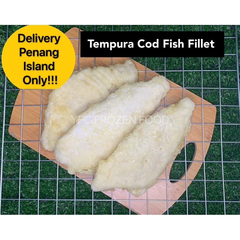 (HALAL)Ready Stock Tempura Cod Fish Fillet500-600g (3pcs) | Shopee Malaysia