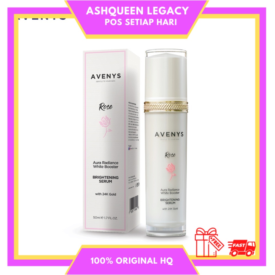 AVENYS ROSE Aura Radiance White Booster Brightening Serum | Shopee Malaysia