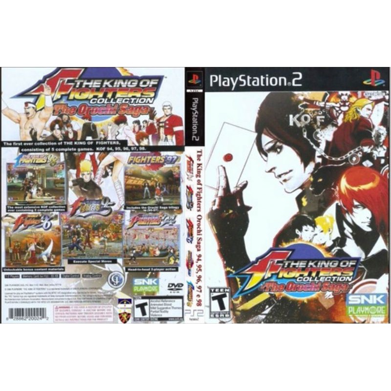 PS2 CD DVD GAMES (The King of Fighters Collection – The Orochi Saga ...
