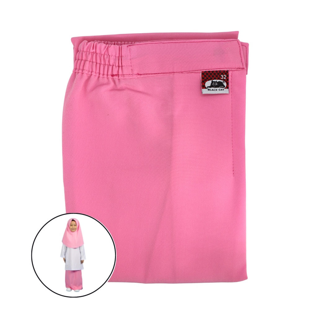 Kain Kurung Pink Puteri Islam / Puteri Islam Kain Kurung / Uniform ...