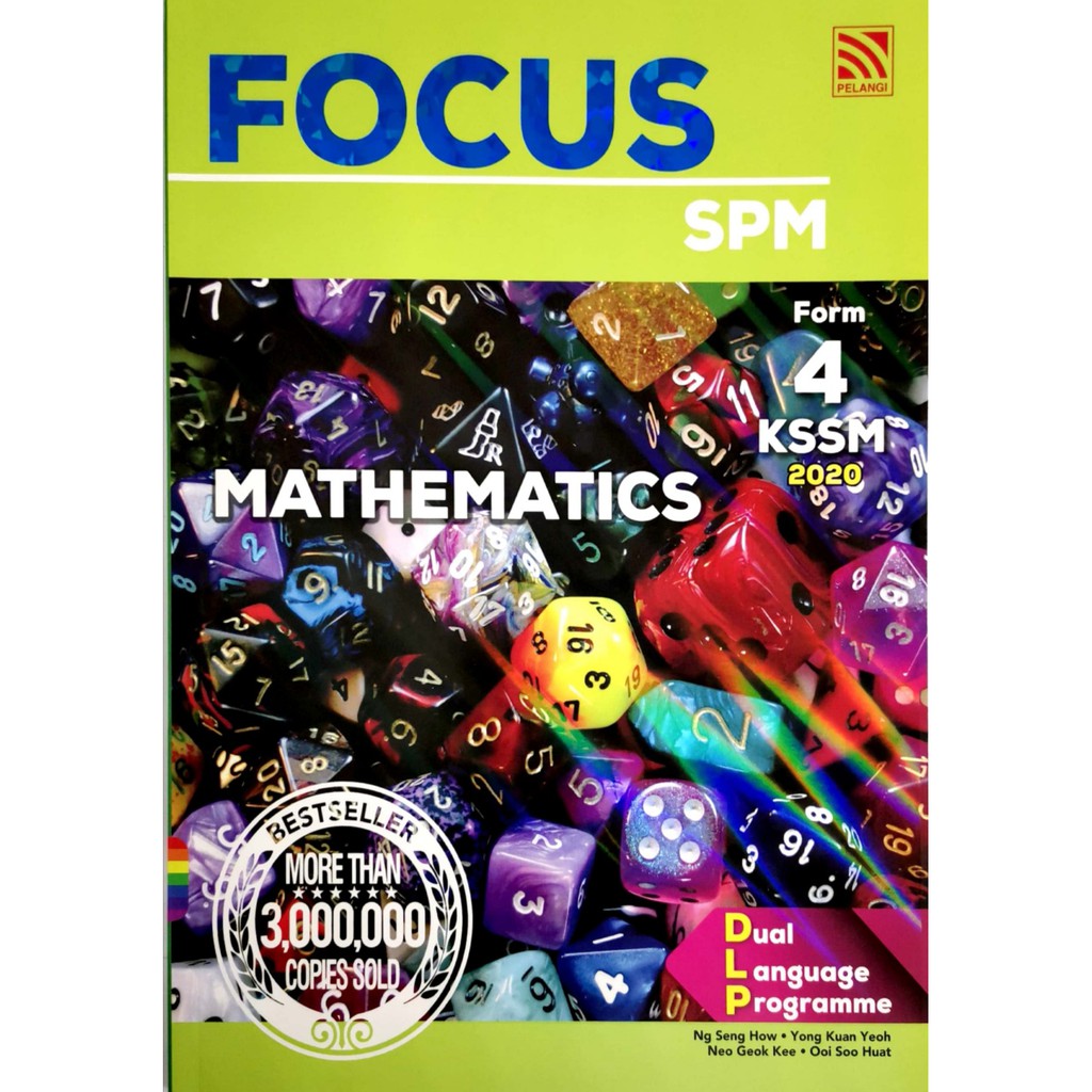 Buku Rujukan: Focus KSSM 2020 Mathematics Tingkatan 4 (DLP) | Shopee Malaysia