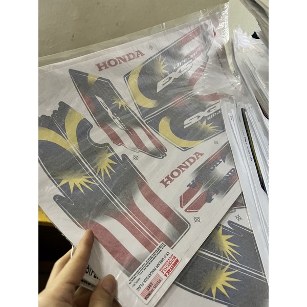 HONDA EX5 DREAM STICKER MERDEKA LIMITED EDITION | Shopee Malaysia