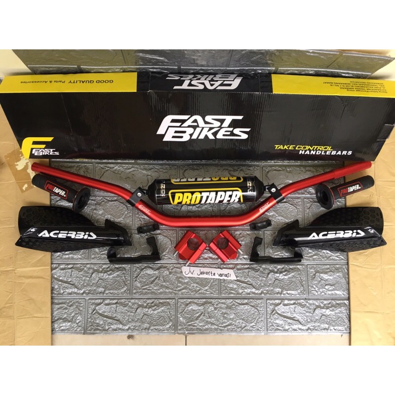 Fatbar Handlebar Type High Low Handguard Acerbis Plus Handgrip Protaper ...