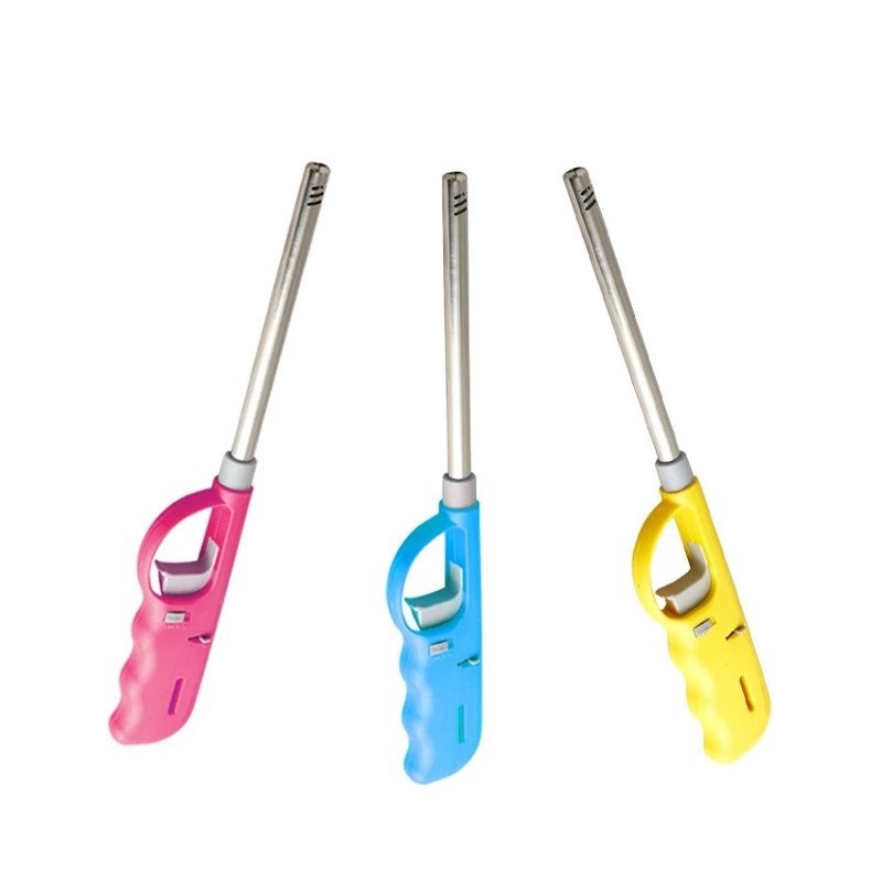 Refillable Kitchen Gas Lighter Long Nozzle Lighter with Ignition Switch ...