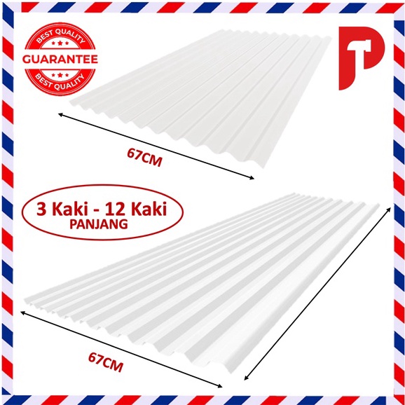 ATAP CERAH 🔥 Ready Stocks 🔥 LUTSINAR CORRUGATED POLYCARBONATE ...